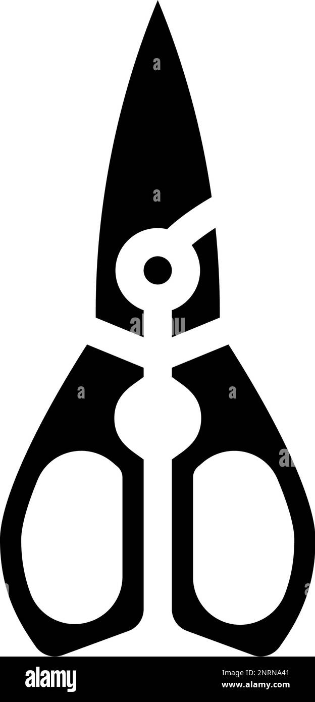 Kitchen shears illustration hi-res stock photography and images - Alamy