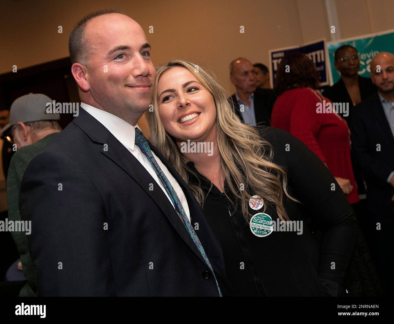 Meriden Mayor Kevin Scarpati stands by girlfriend Shelby Verrone-Webb ...