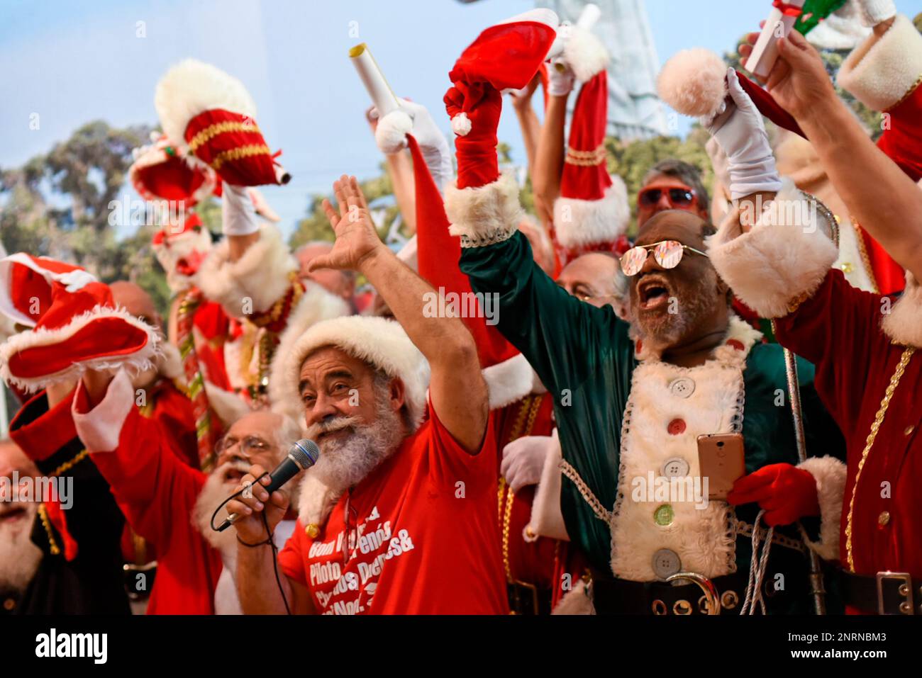 RJ - Rio de Janeiro - 05/11/2019 - Graduation of the Santa Clauses Rio ...