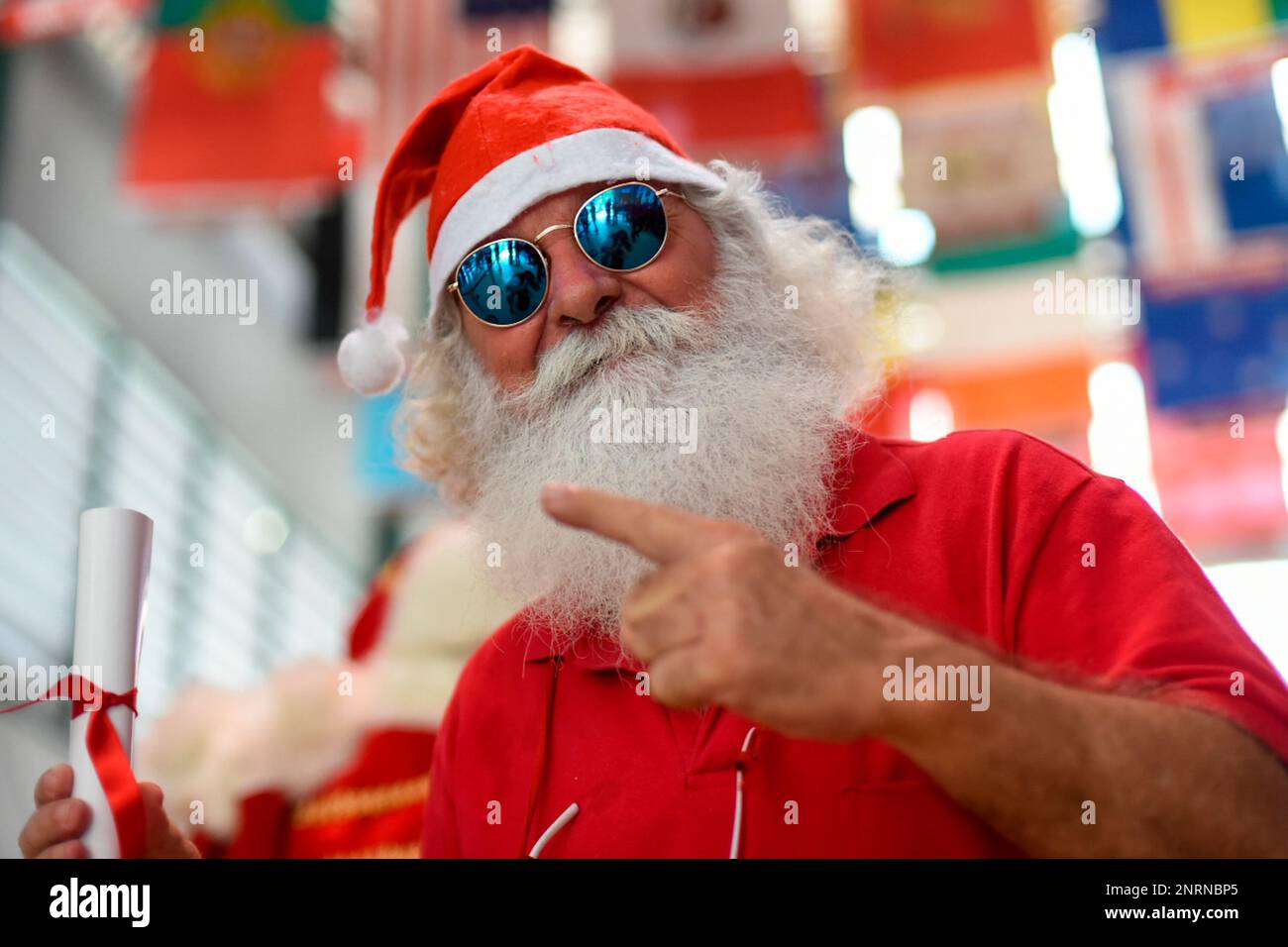 RJ - Rio de Janeiro - 05/11/2019 - Graduation of the Santa Clauses Rio ...