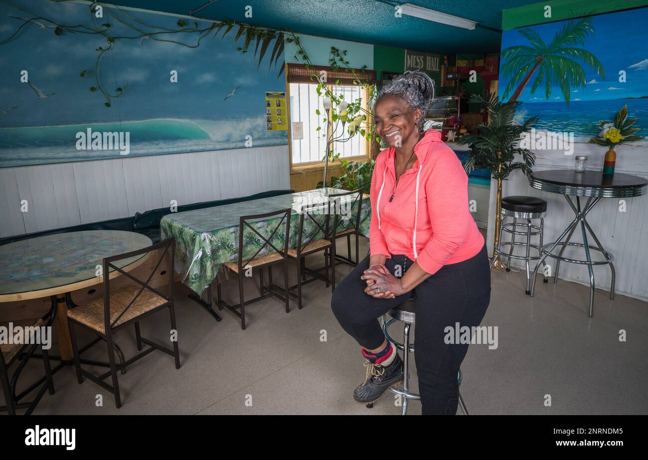 Andrea Reti, owner and chef of Pickapeppa restaurant in Whitehorse ...