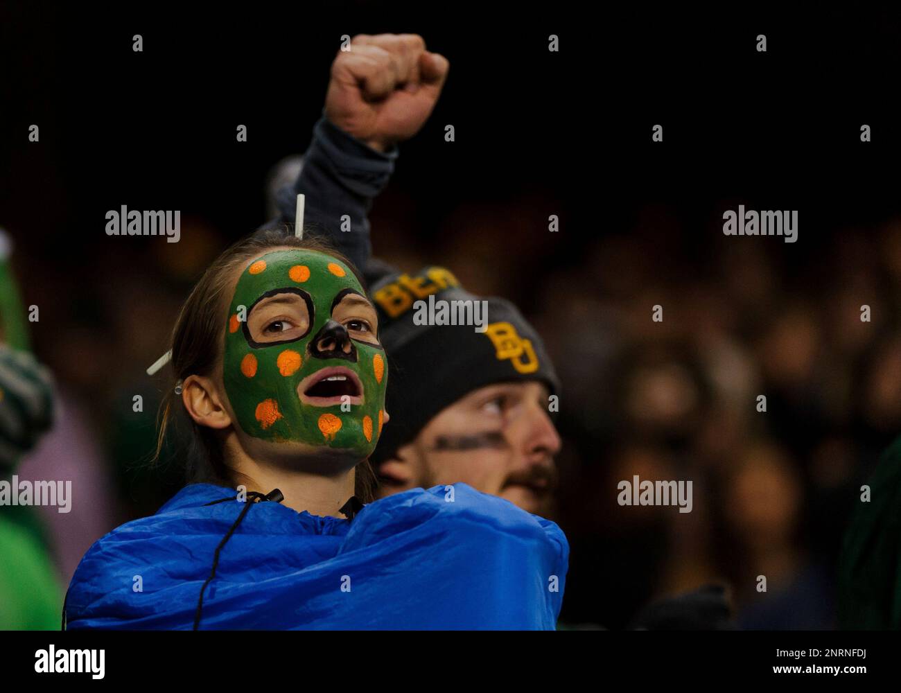October 31 2019: Baylor Bears fans dress up for Halloween during the ...