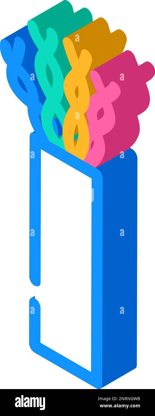 lan cable wire isometric icon vector illustration Stock Vector Image ...