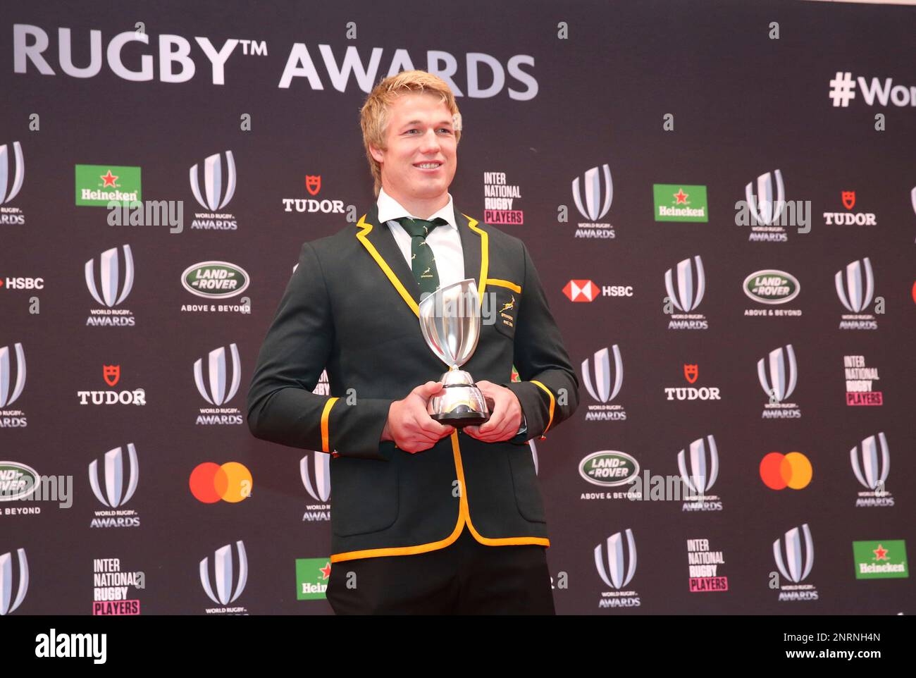 South Africa's Pieter-Steph Du Toit of South Africa poses for photo ...