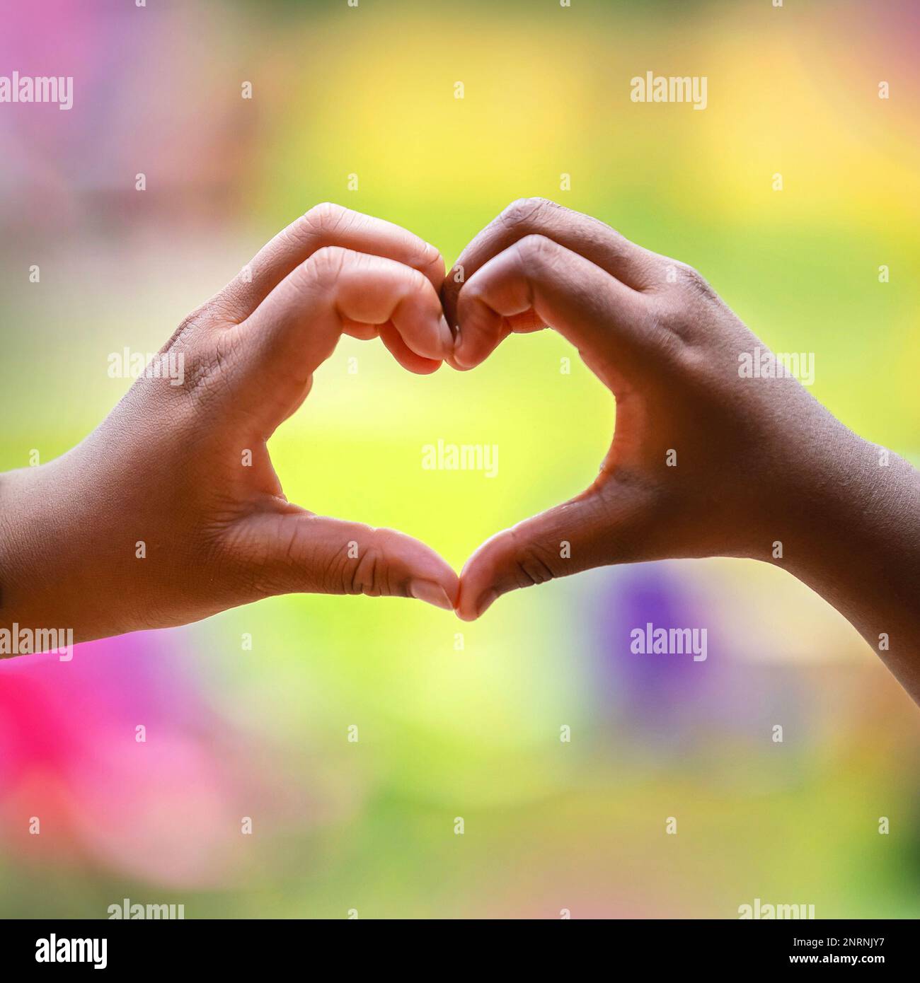 Hands making heart symbol hi-res stock photography and images - Alamy