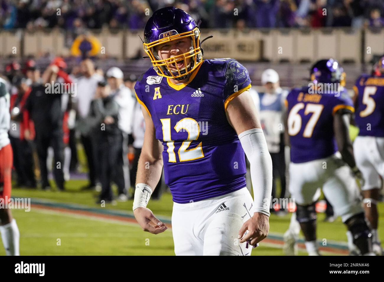 GREENVILLE, NC - NOVEMBER 02: East Carolina Pirates quarterback Holton ...