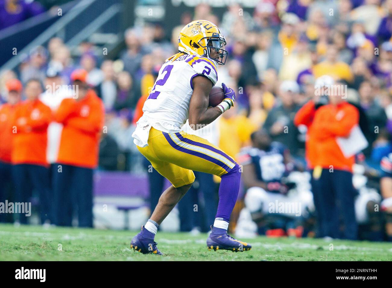 BATON ROUGE, LA - OCTOBER 26: LSU Tigers wide receiver Justin Jefferson ...