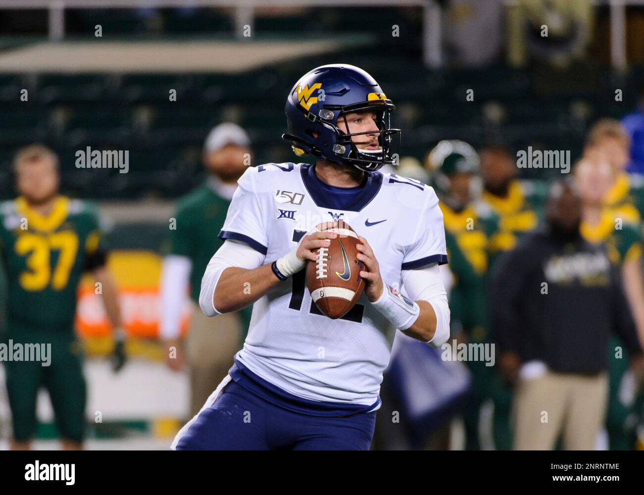 October 31 2019: West Virginia Mountaineers quarterback Austin Kendall ...