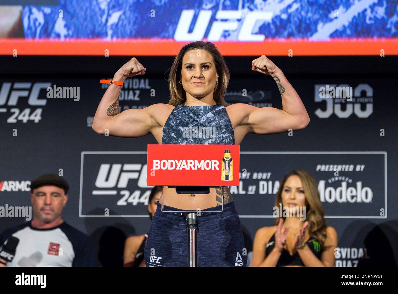 New York, NY, USA, 11/01/2019 - UFC 244 - Weighing - Katlyn "Blonde ...