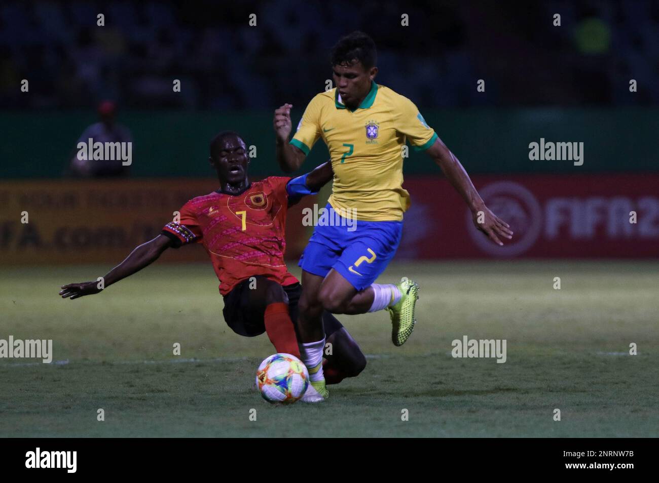 GO - Goiania - 11/01/2019 - U17 World Cup, Brazil vs Angola - Veron ...