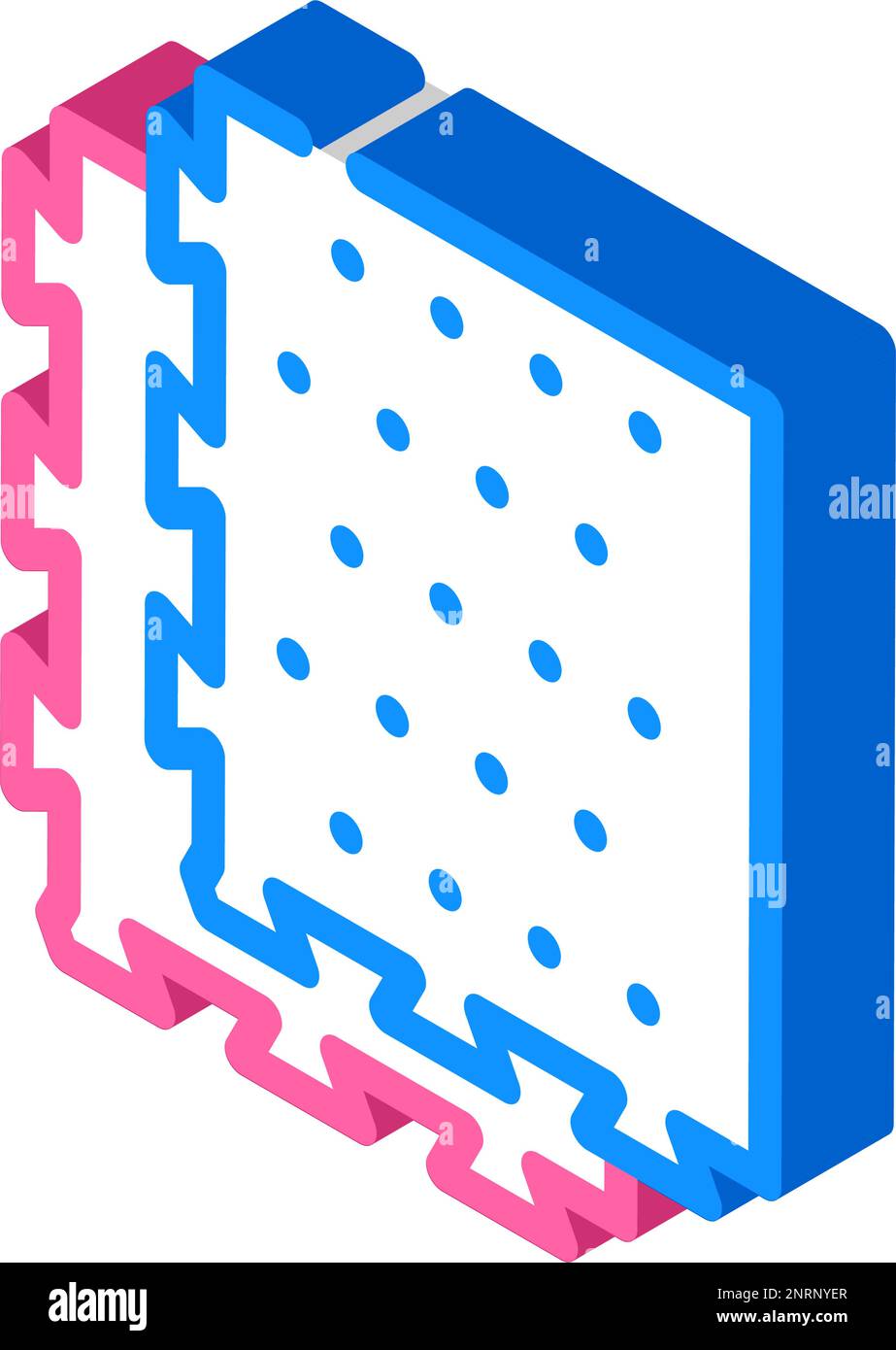 mat fitness sport isometric icon vector illustration Stock Vector Image ...