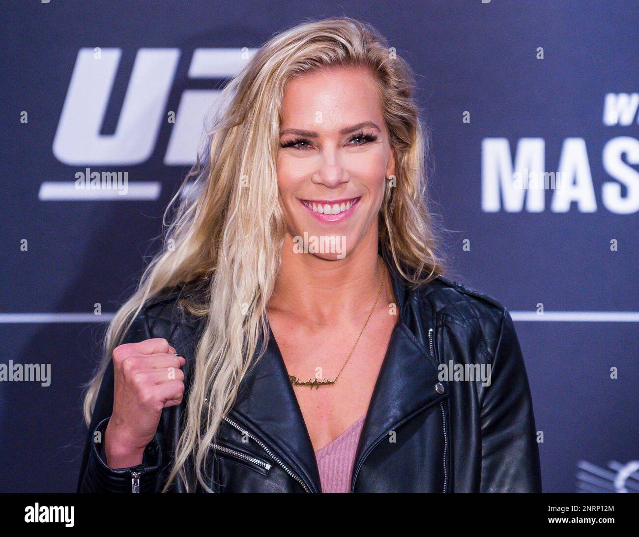 New York, NY, USA, 31/10/2019 - UFC 244 - Media Day - Katlyn "Blonde ...