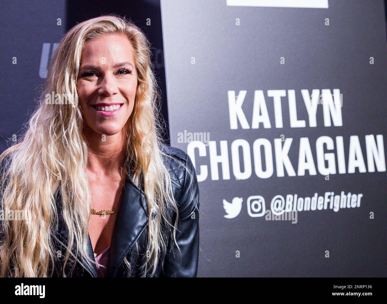 New York, NY, USA, 31/10/2019 - UFC 244 - Media Day - Katlyn "Blonde ...