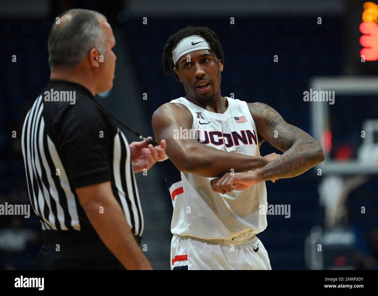 HARTFORD, CT - OCTOBER 30: UConn Huskies guard Brendan Adams (10 ...