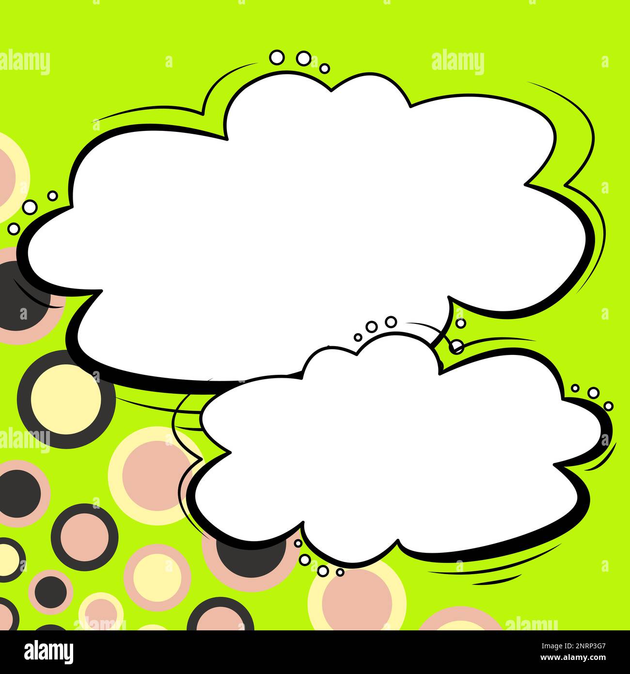 Comics Design Frames. Photo Frame Set With Explosion Bubbles For Add ...