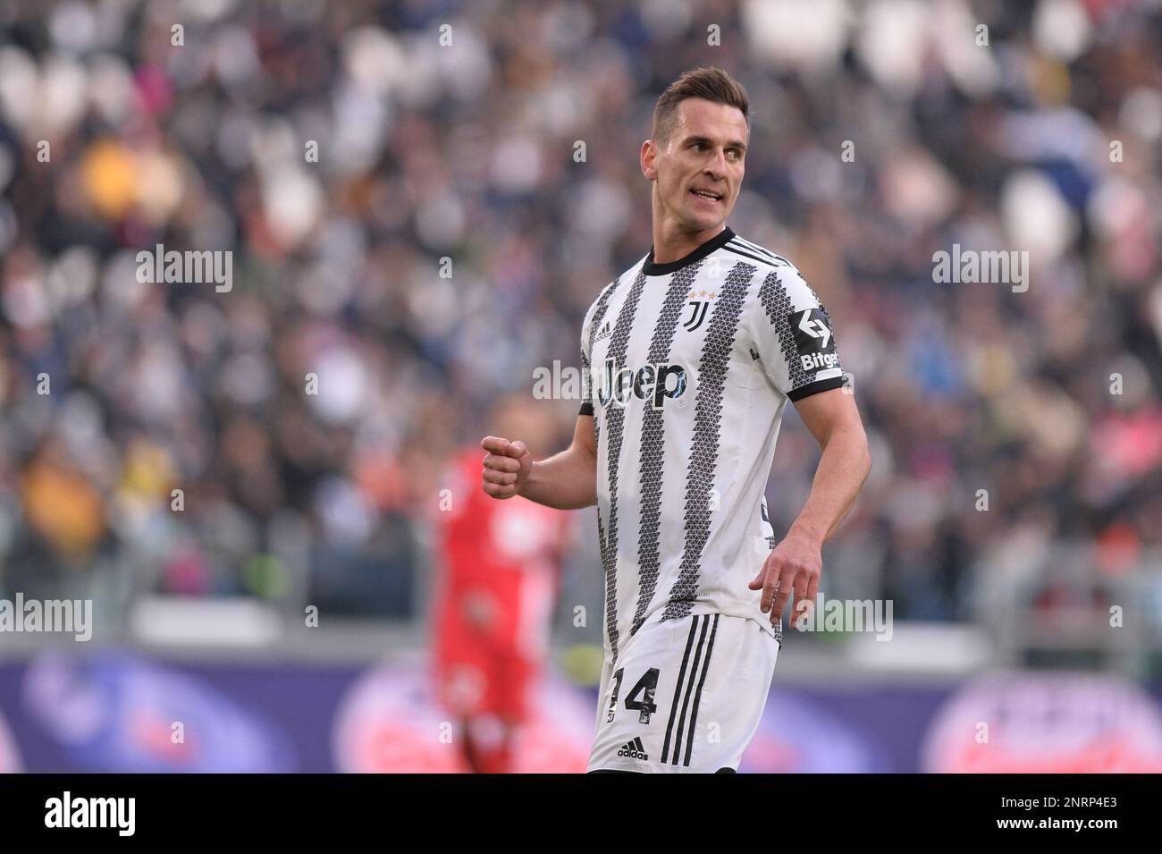 Arkadiusz Milik (Juventus) during the Serie A Football match between ...