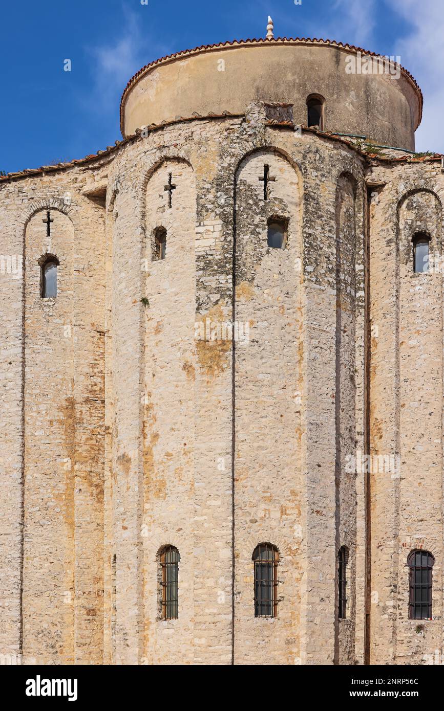 The tower of the Church of St. Donatus originally named Church of the ...