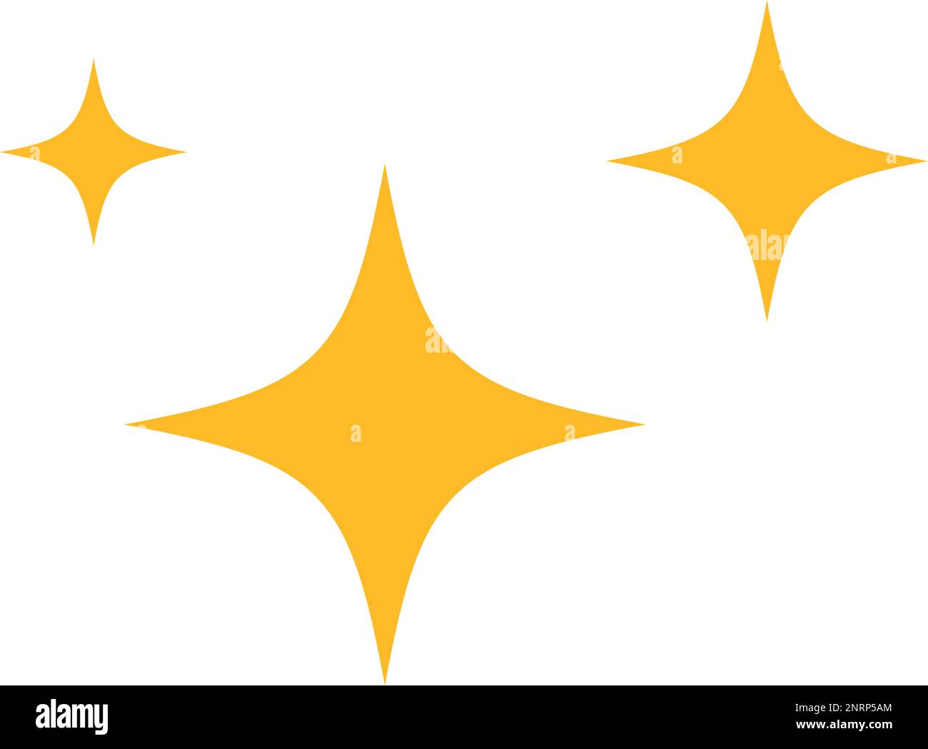 Glitter effects. Shiny decorations. Editable vector Stock Vector Image ...