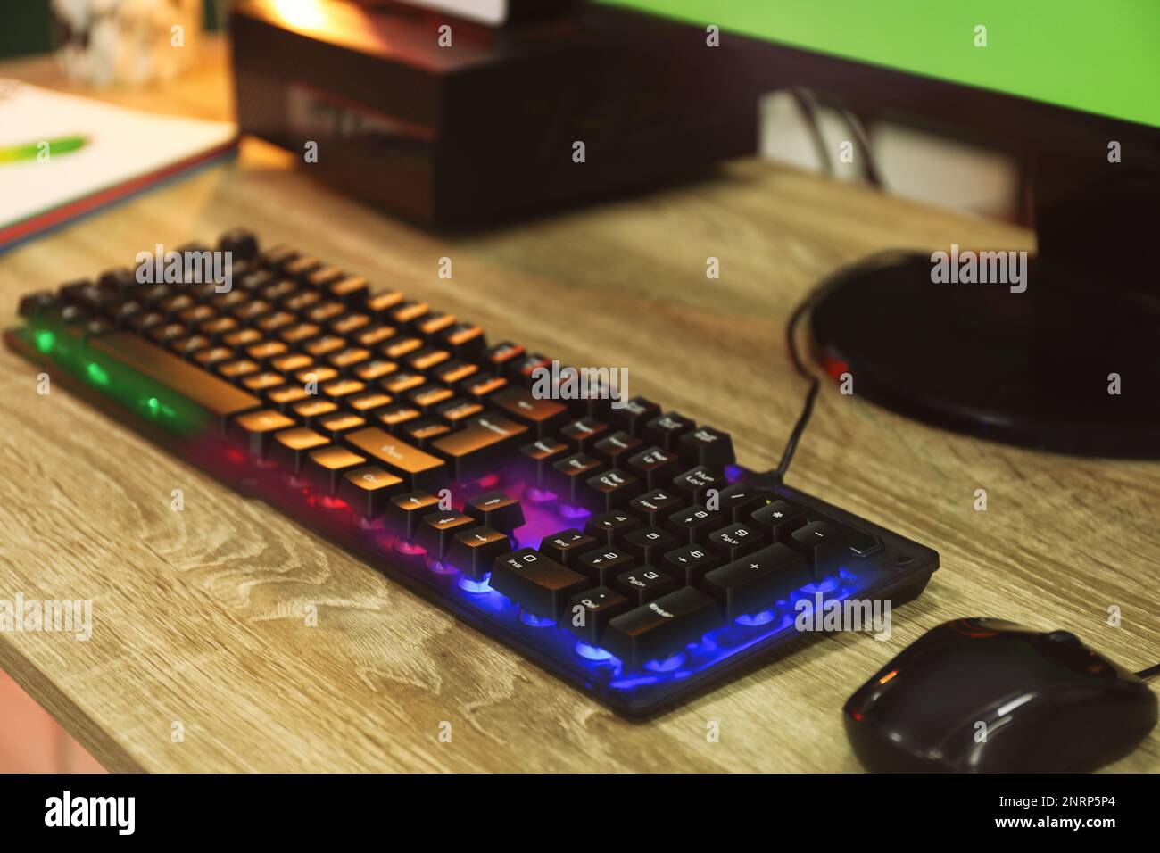Mechanical keyboard gaming mouse hi-res stock photography and images ...