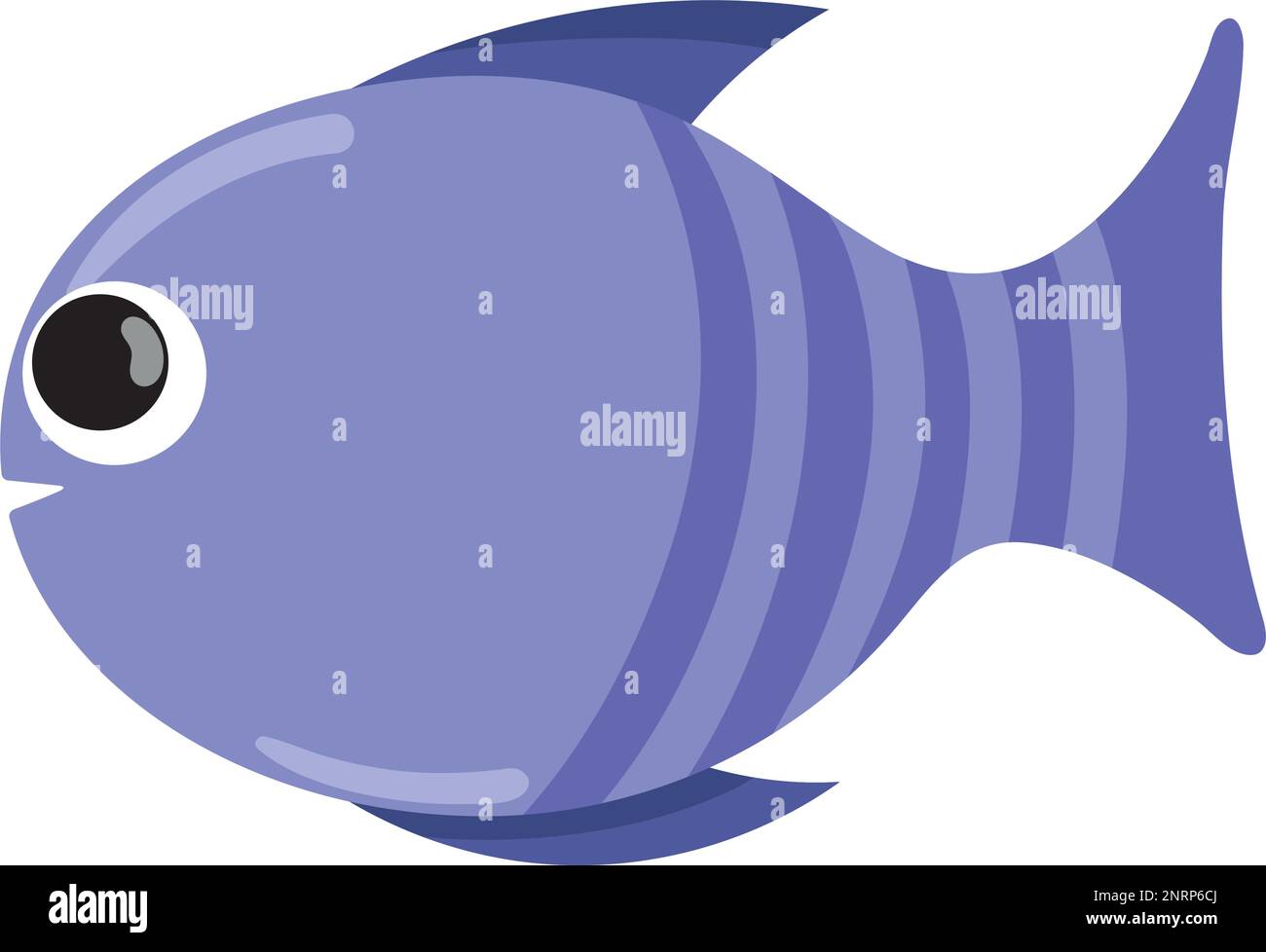 purple fish icon Stock Vector Image & Art - Alamy