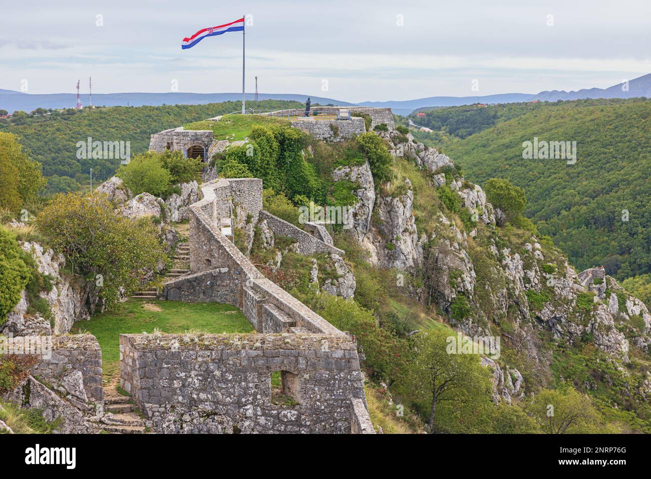Editorial: KNIN, DALMATIA, CROATIA, SEPTEMBER 28, 2022 - Close up of ...