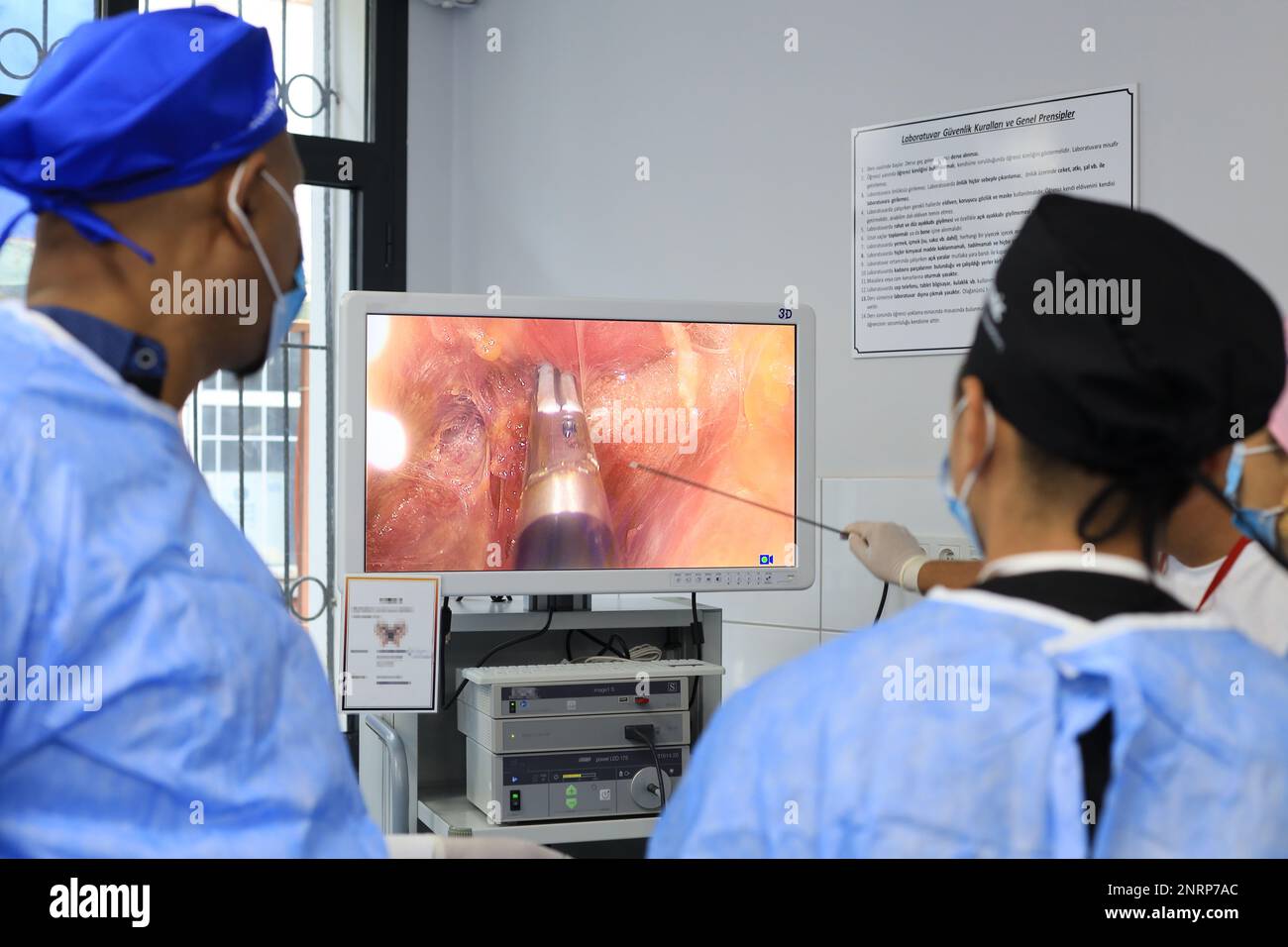 Thyroid surgery workshop on cadaver Stock Photo - Alamy