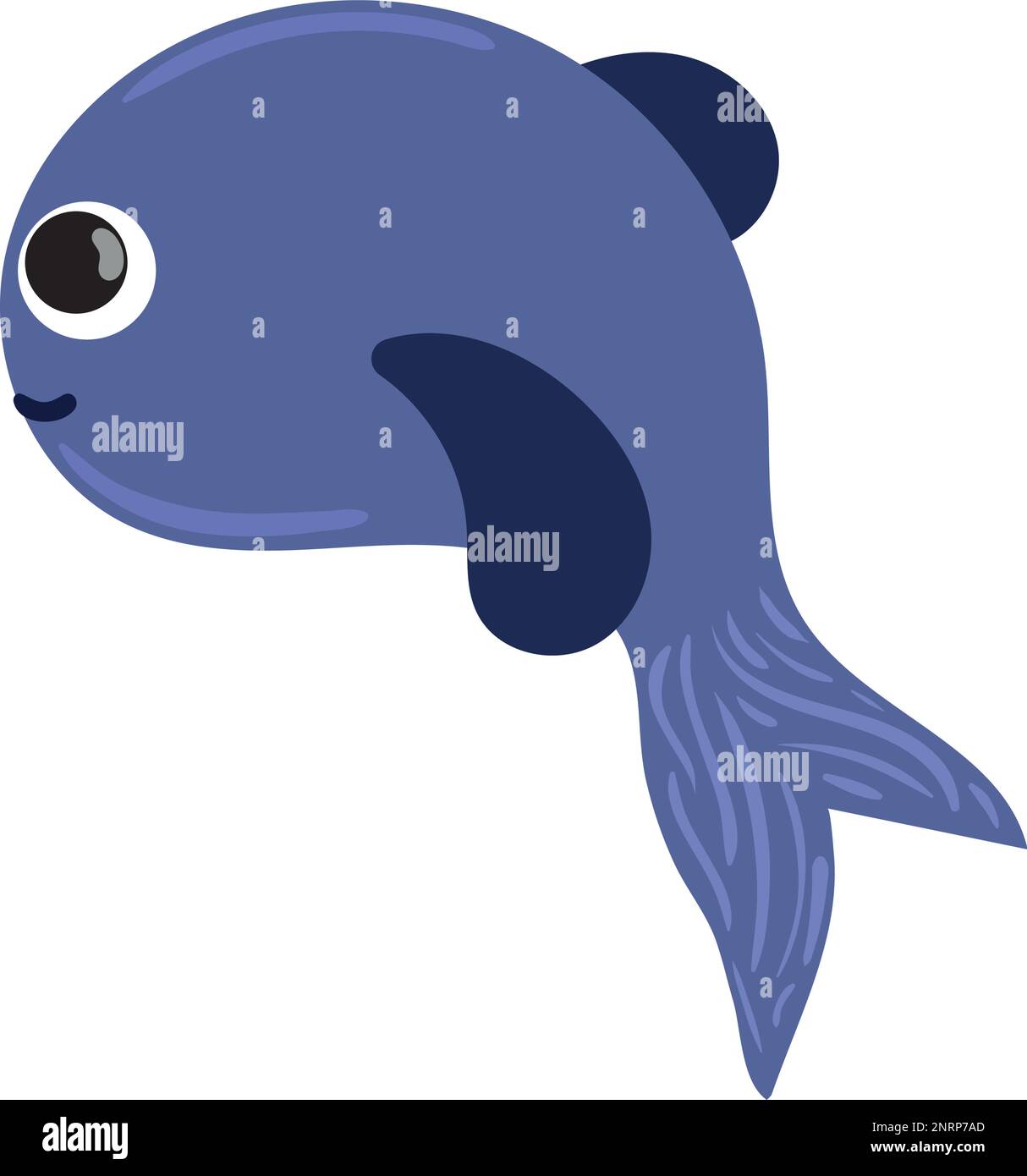 cute fish icon Stock Vector Image & Art - Alamy