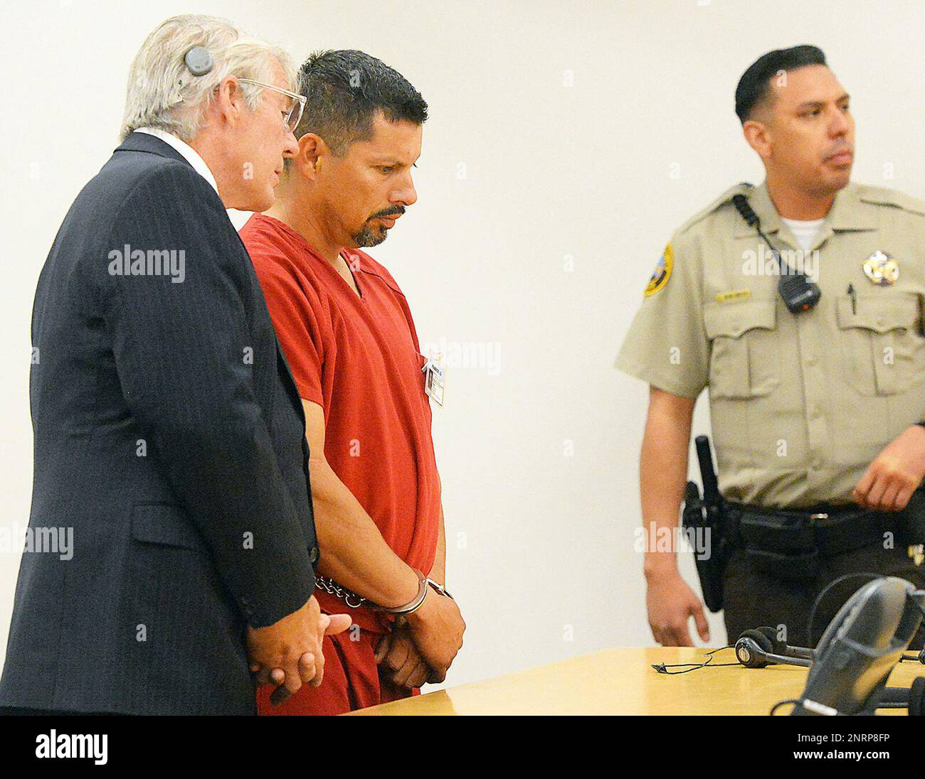 Attorney Richard Parks, left, with the Yuma County Public Defender's ...