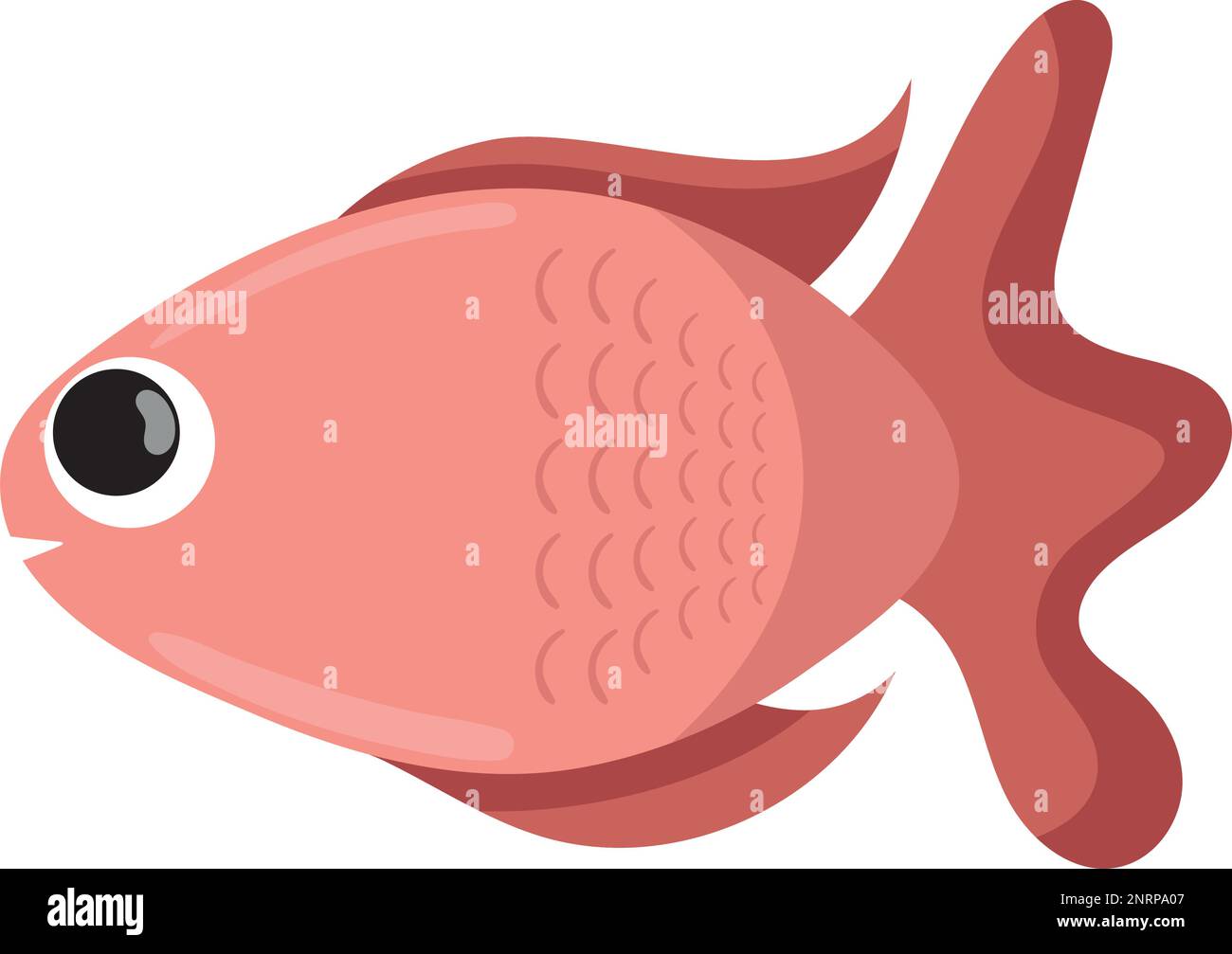 pink fish icon Stock Vector Image & Art - Alamy