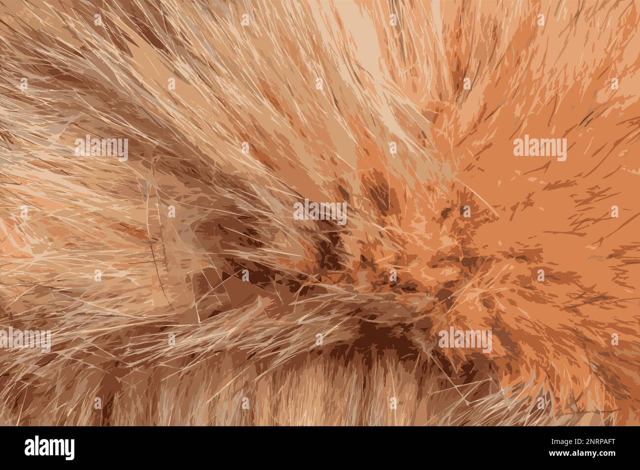 Realistic illustration close-up of real silver fox fur. Good background ...