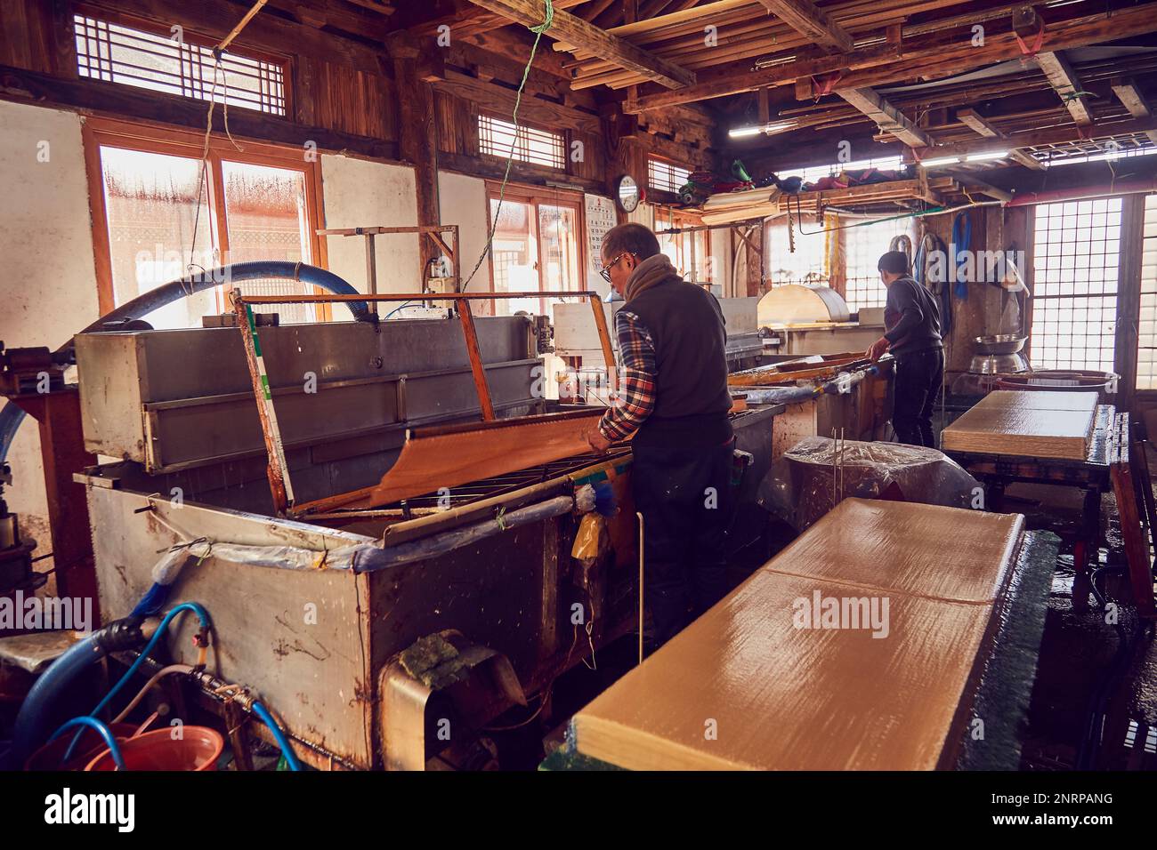 Hanji, traditional Korean paper, paper doll handmade from mulberry ...