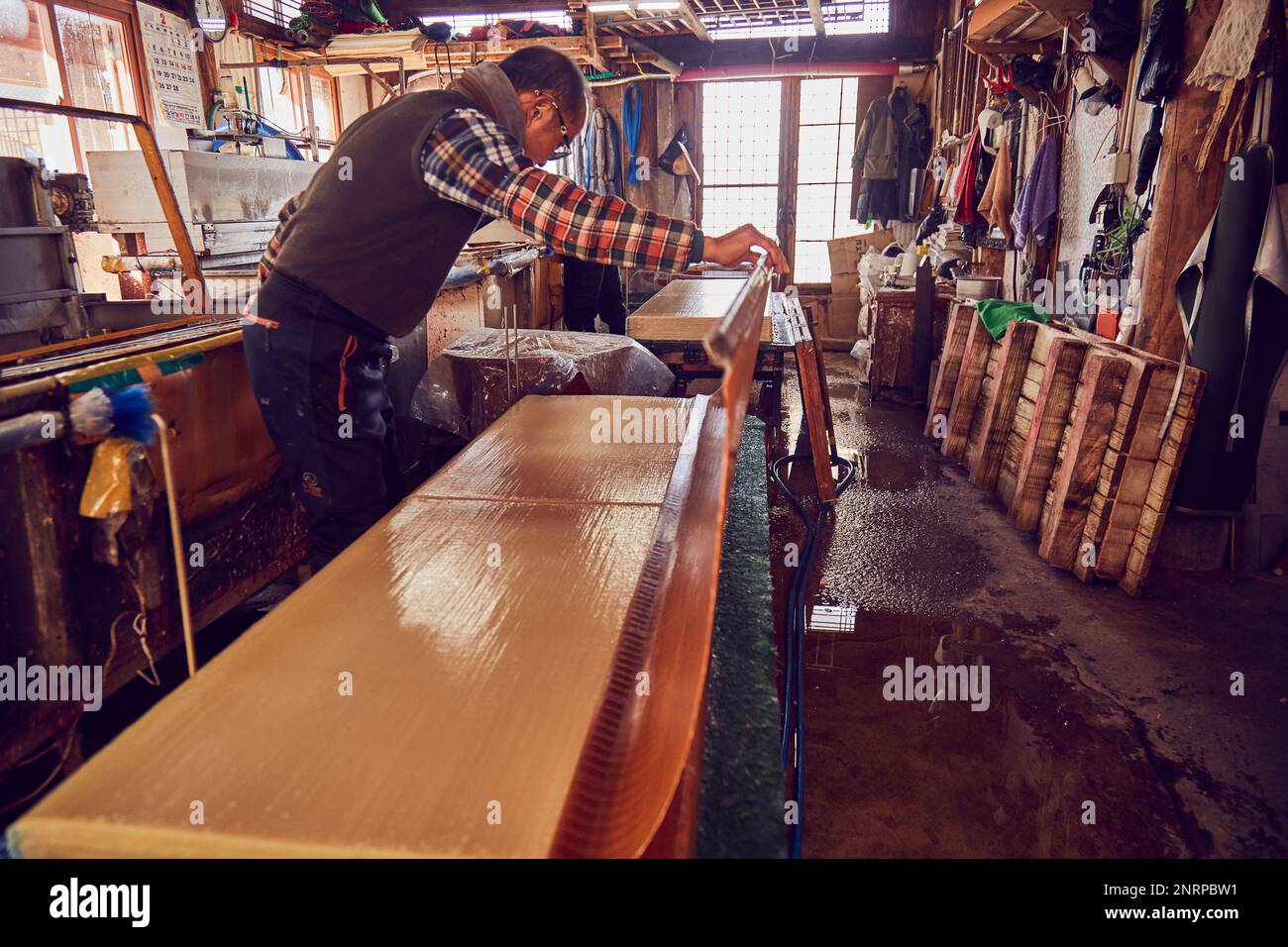 Hanji, traditional Korean paper, paper doll handmade from mulberry ...