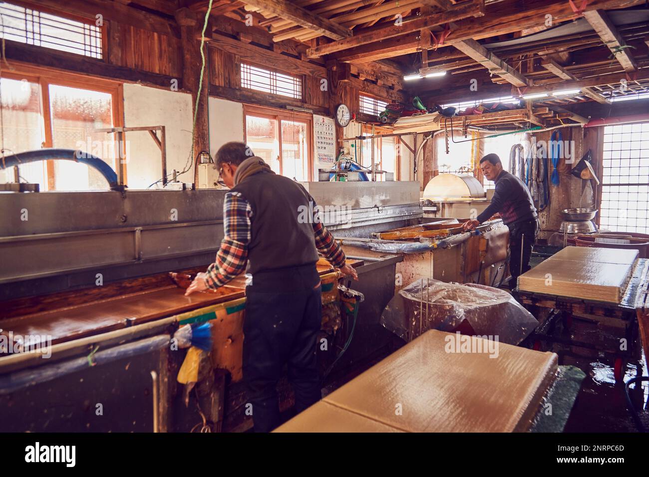 Hanji, traditional Korean paper, paper doll handmade from mulberry ...