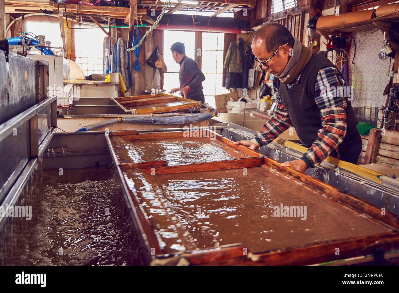 Hanji, traditional Korean paper, paper doll handmade from mulberry ...
