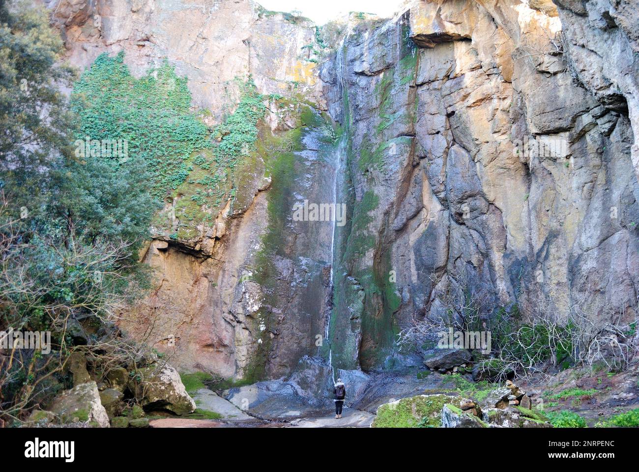 The waterfall of Lu Tuvu Stock Photo - Alamy