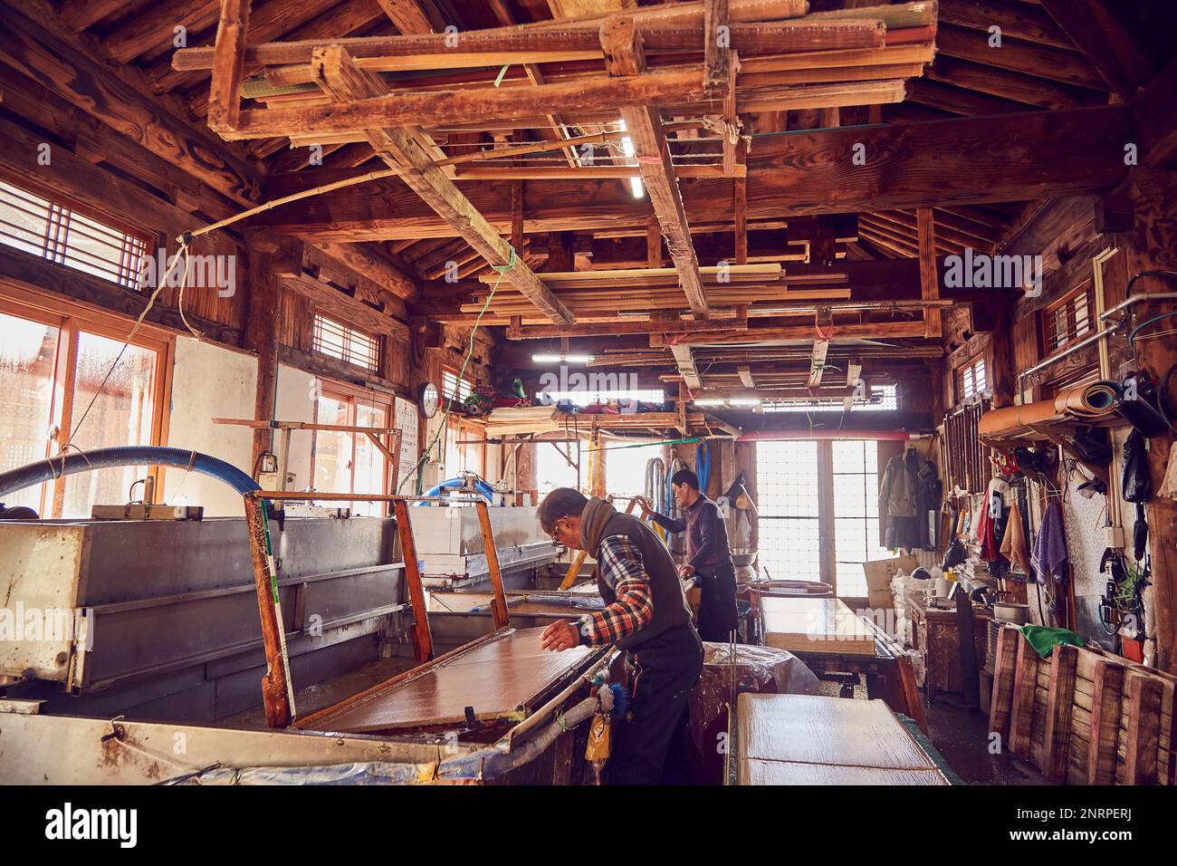 Hanji process hi-res stock photography and images - Alamy