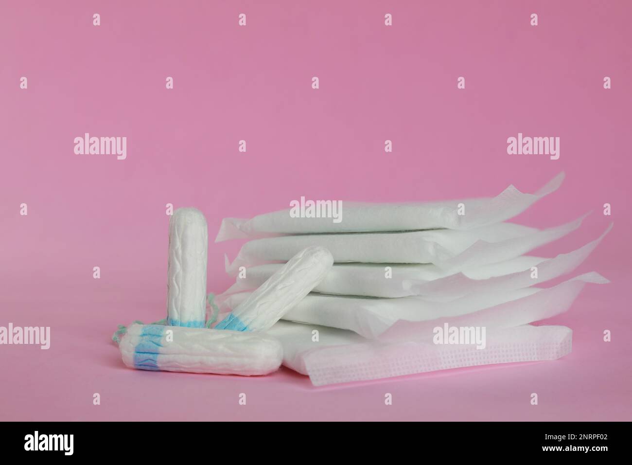 Menstrual pads tampons on hi-res stock photography and images - Alamy