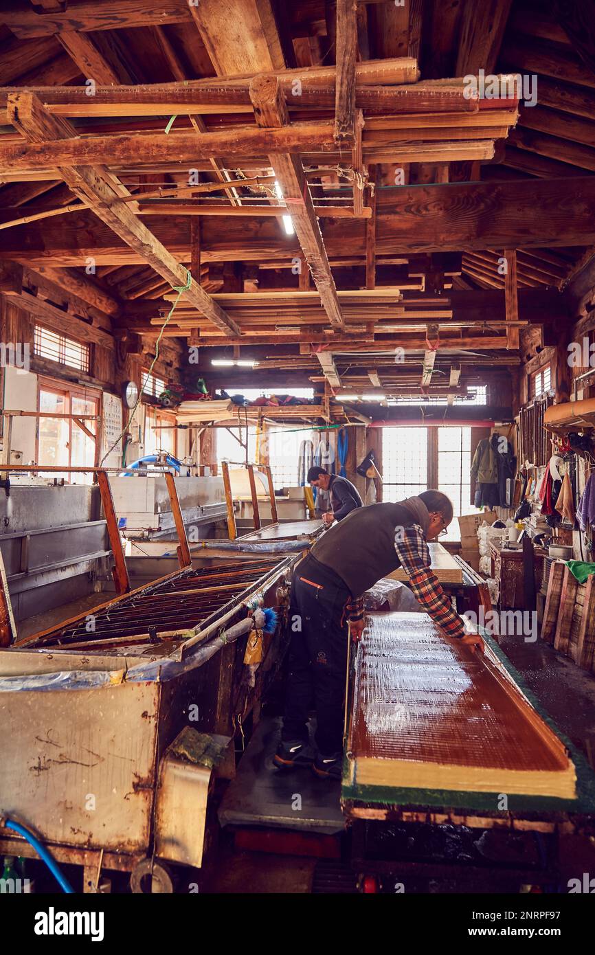 Hanji, traditional Korean paper, paper doll handmade from mulberry ...