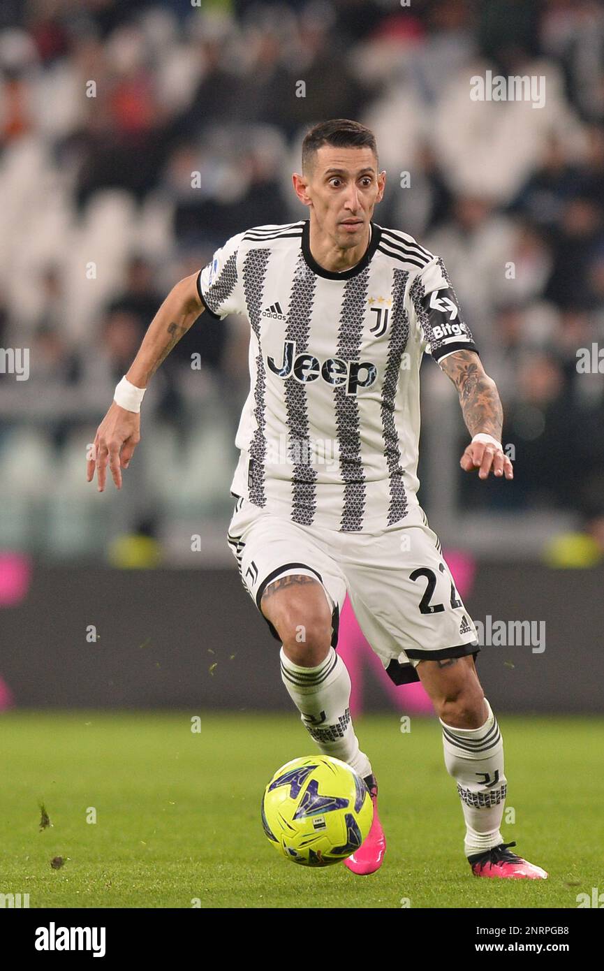 Angel Di Maria (Juventus) during the Italian Serie A football match ...