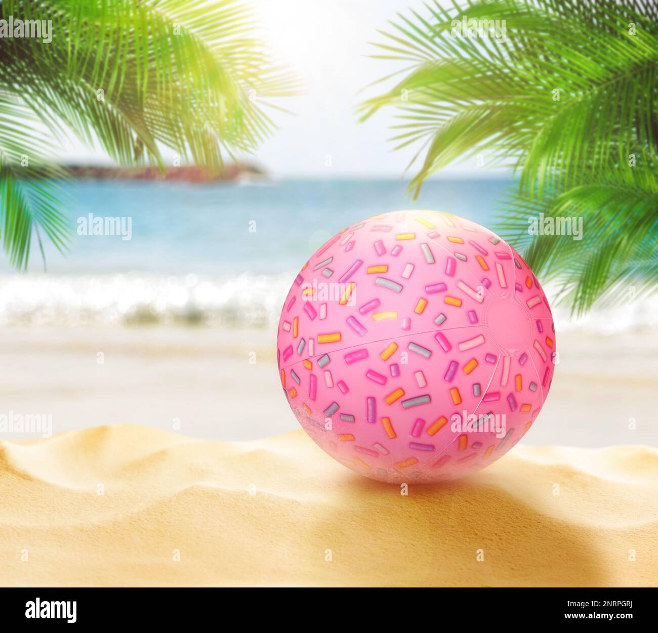 Pink beach ball hi-res stock photography and images - Alamy