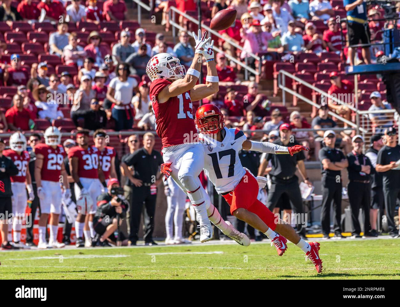 PALO ALTO, CA - OCTOBER 26: Stanford Cardinal wide receiver Simi Fehoko ...