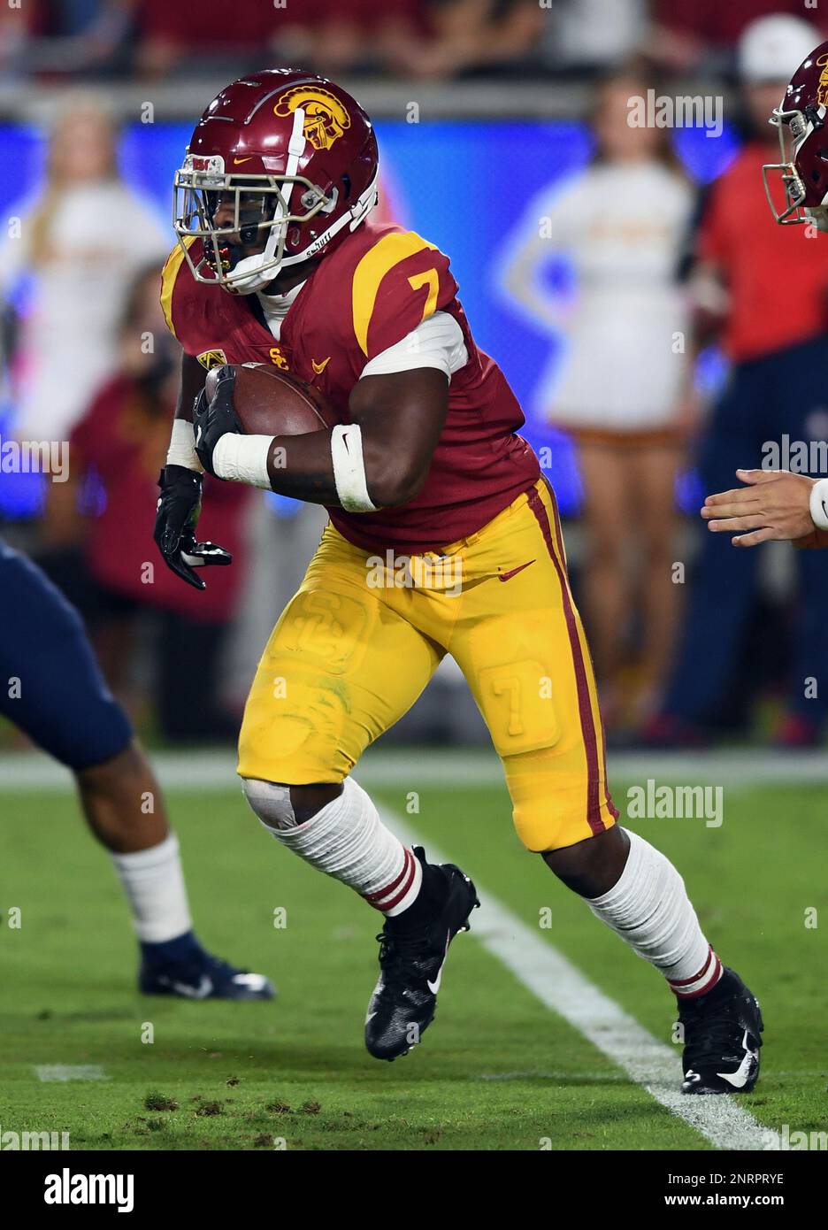 LOS ANGELES, CA - OCTOBER 19: USC Trojans running back Stephen Carr (7 ...