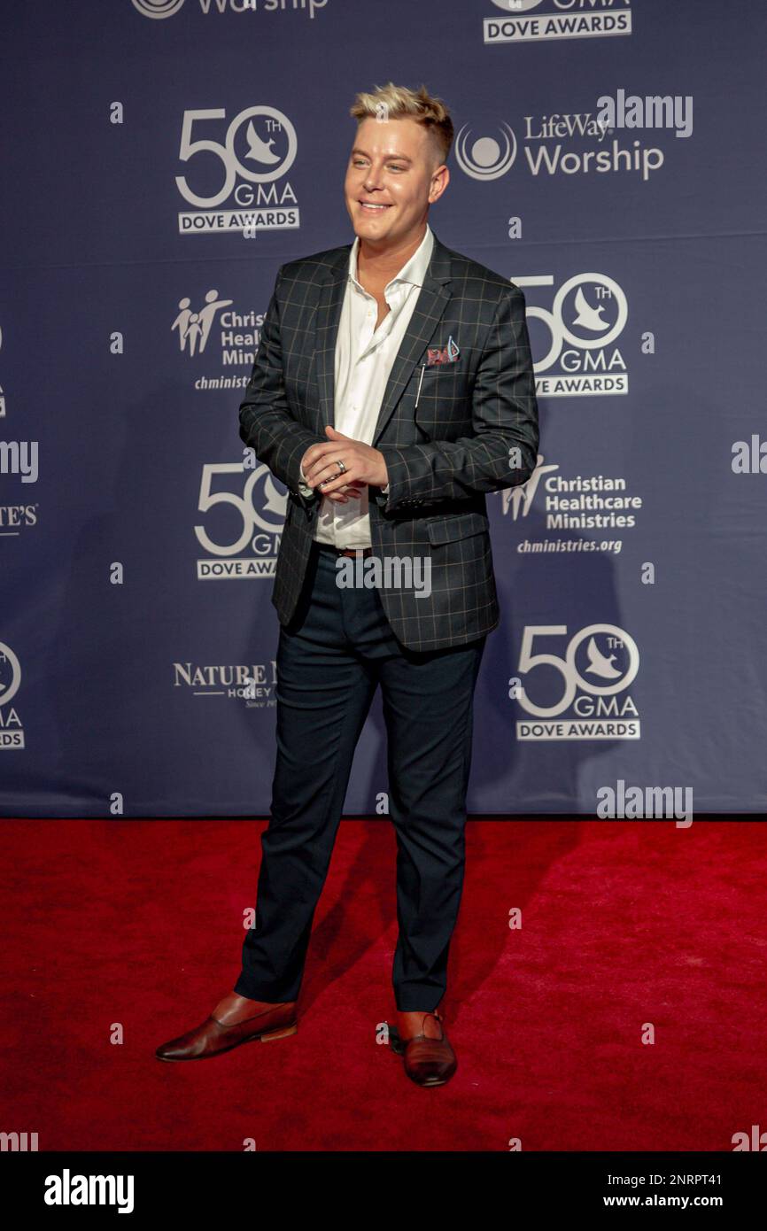 NASHVILLE, TN - OCTOBER 15: Riley Harrison Clark on the red carpet for ...