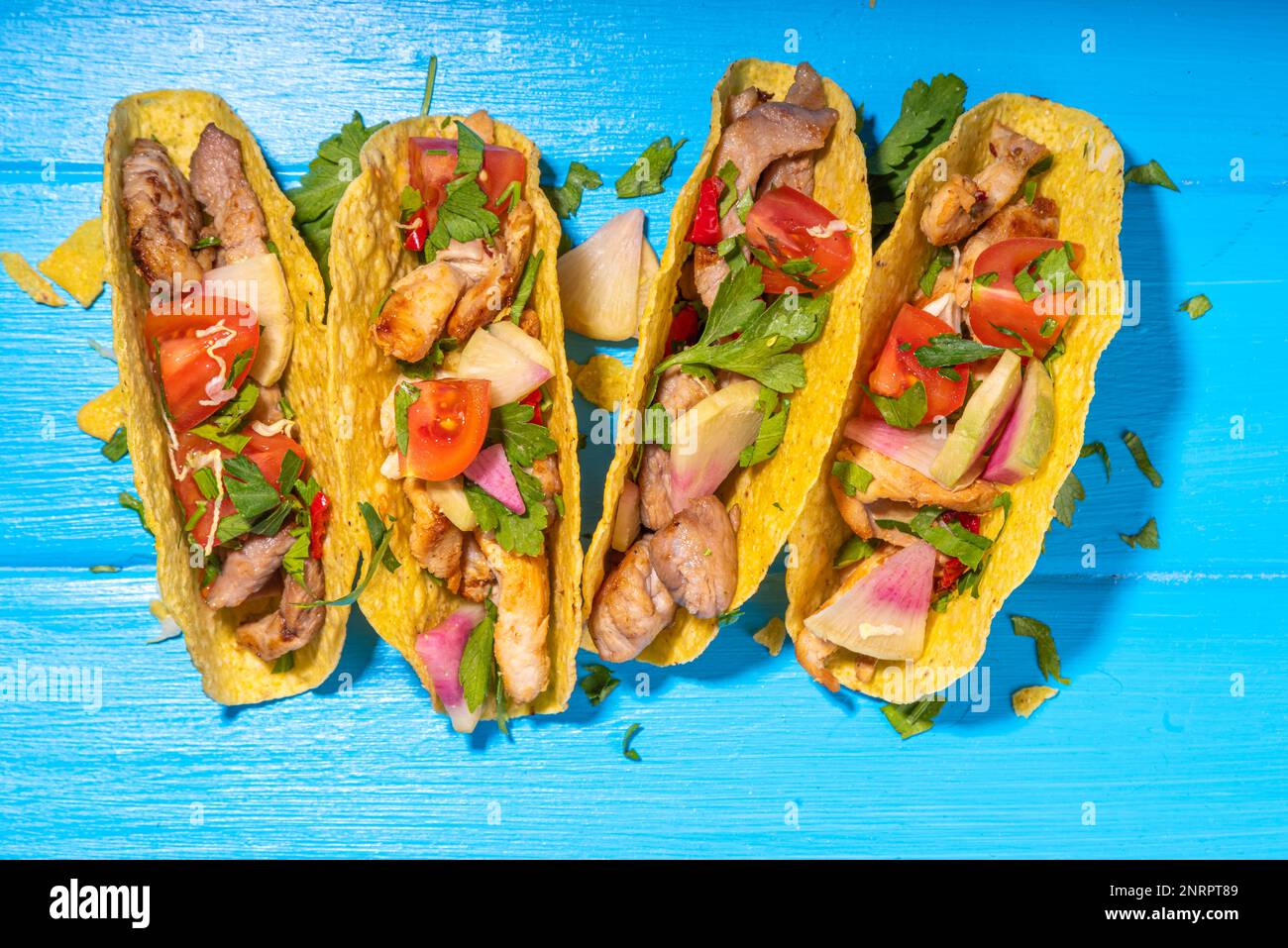 Taco mixed vegetables beans hi-res stock photography and images - Alamy