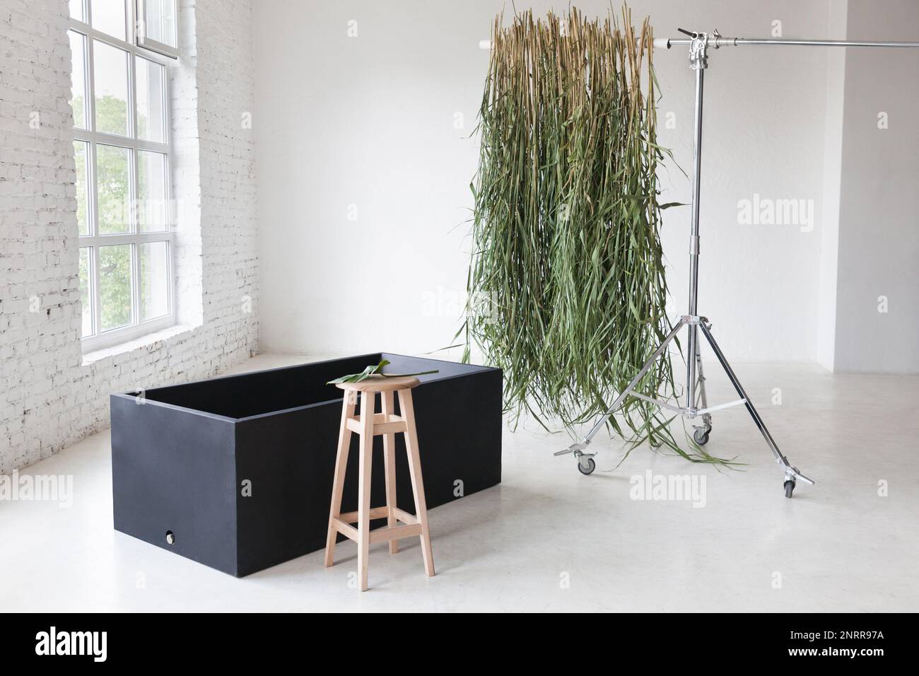 Cinema Industry Concept. Light modern production studio interior with ...