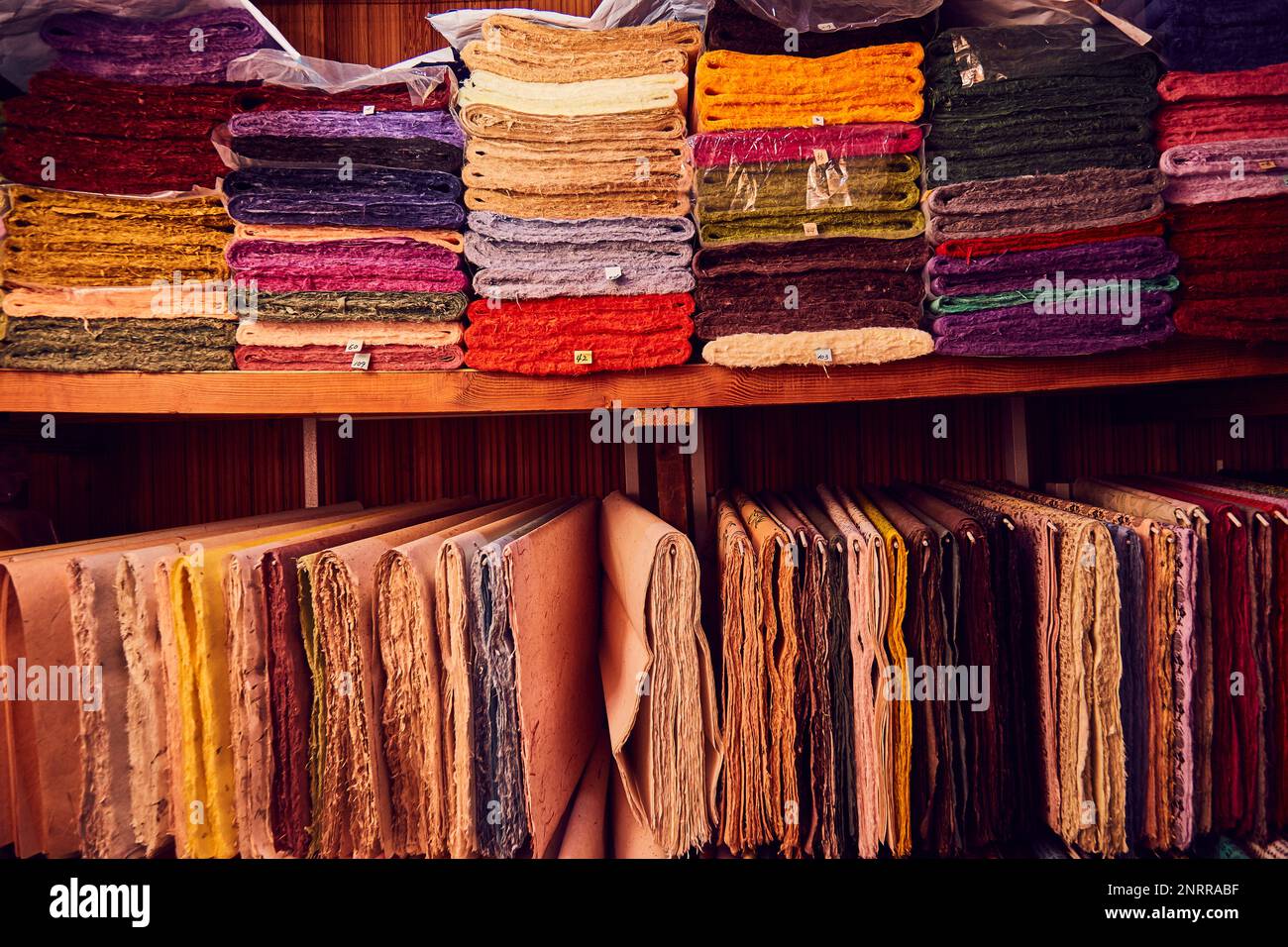 Hanji, traditional Korean paper, paper doll handmade from mulberry ...