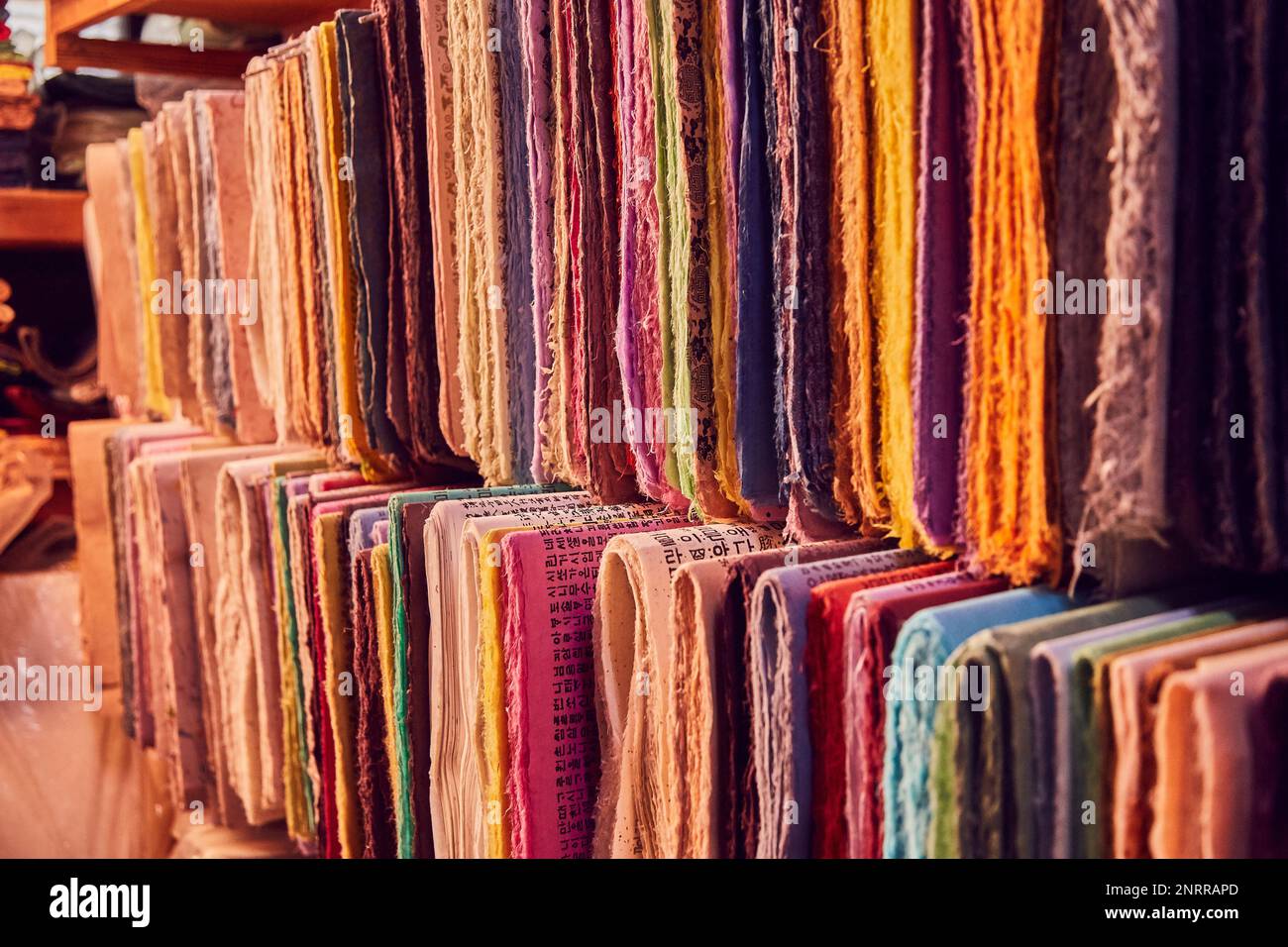 Hanji, traditional Korean paper, paper doll handmade from mulberry ...