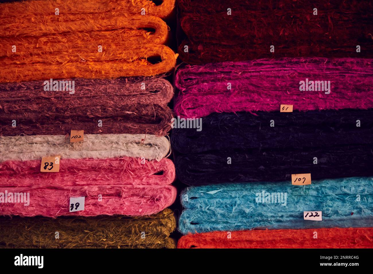 Hanji, traditional Korean paper, paper doll handmade from mulberry ...