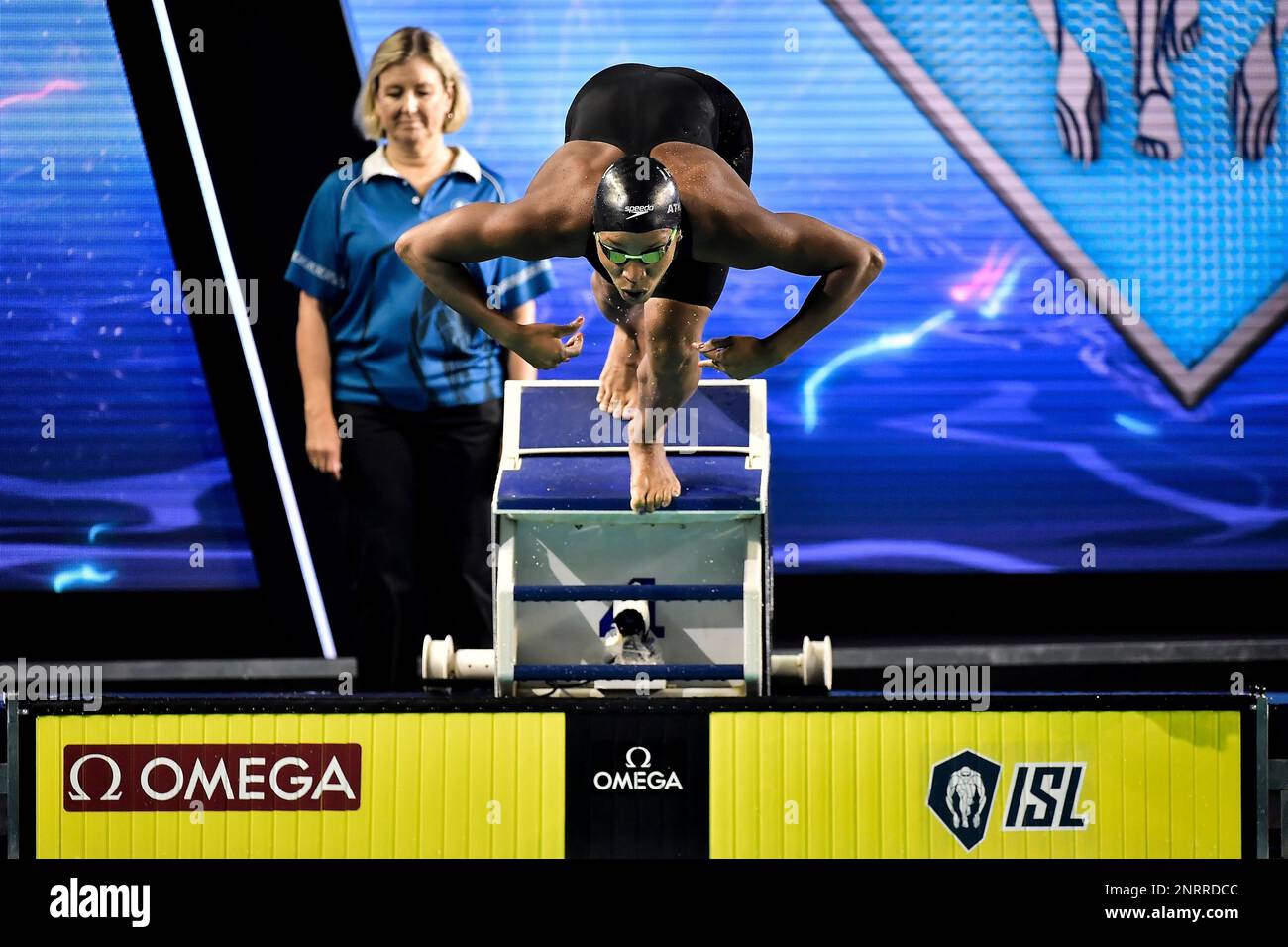 IMAGE DISTRIBUTED FOR LAPRESSE - Alia Atkinson (JM) at the ISL ...