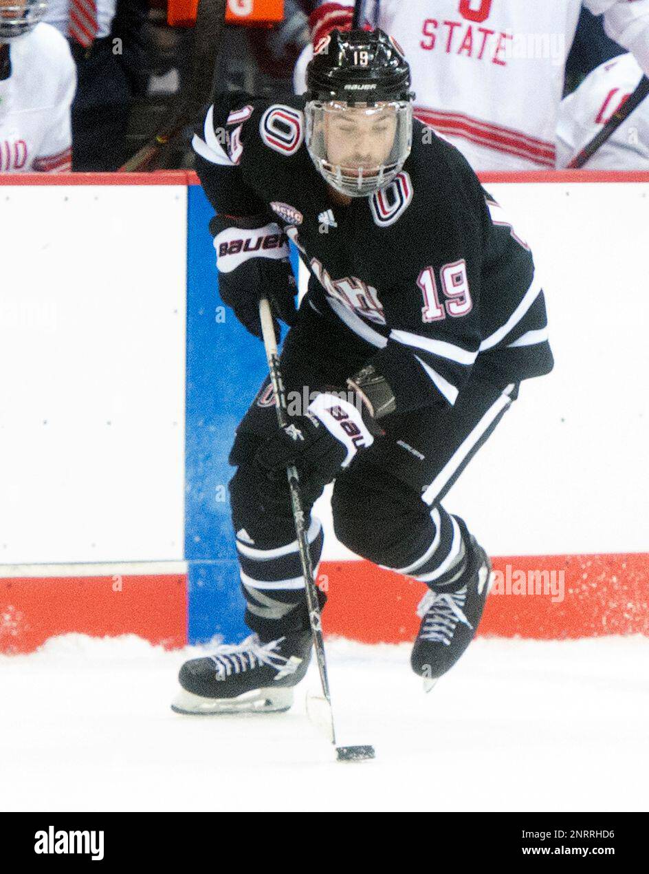 October 19. 2019: Nebraska-Omaha Mavericks left wing Tristan Keck (19 ...